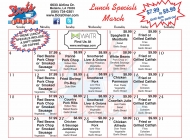 Dots Diner Daily Lunch Specials